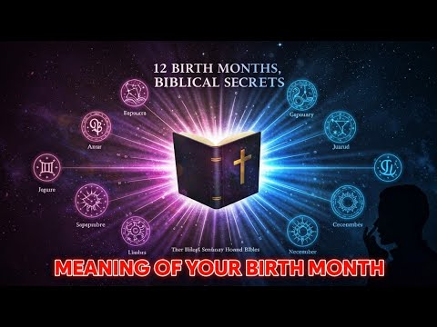 The Biblical Meaning of Your Birth Month | biblestudy | biblicalmeaning