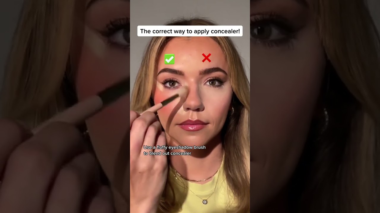 The best way to apply concealer! #concealerhack #makeuphacks #IPSY