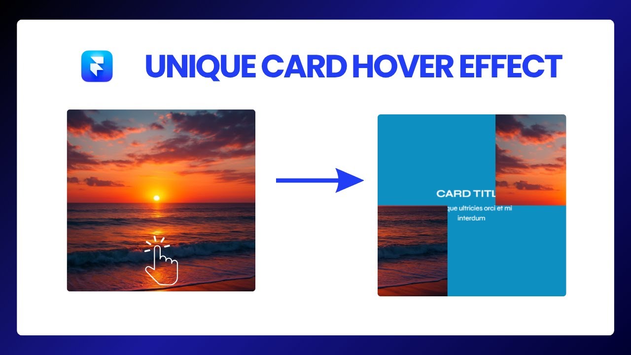 Framer Tips : Unique Card Hover Effect in Framer