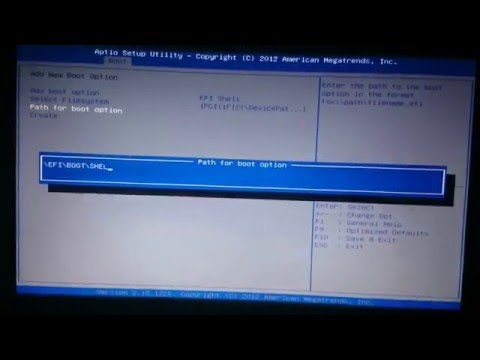 Adding UEFI boot menu entry by hand