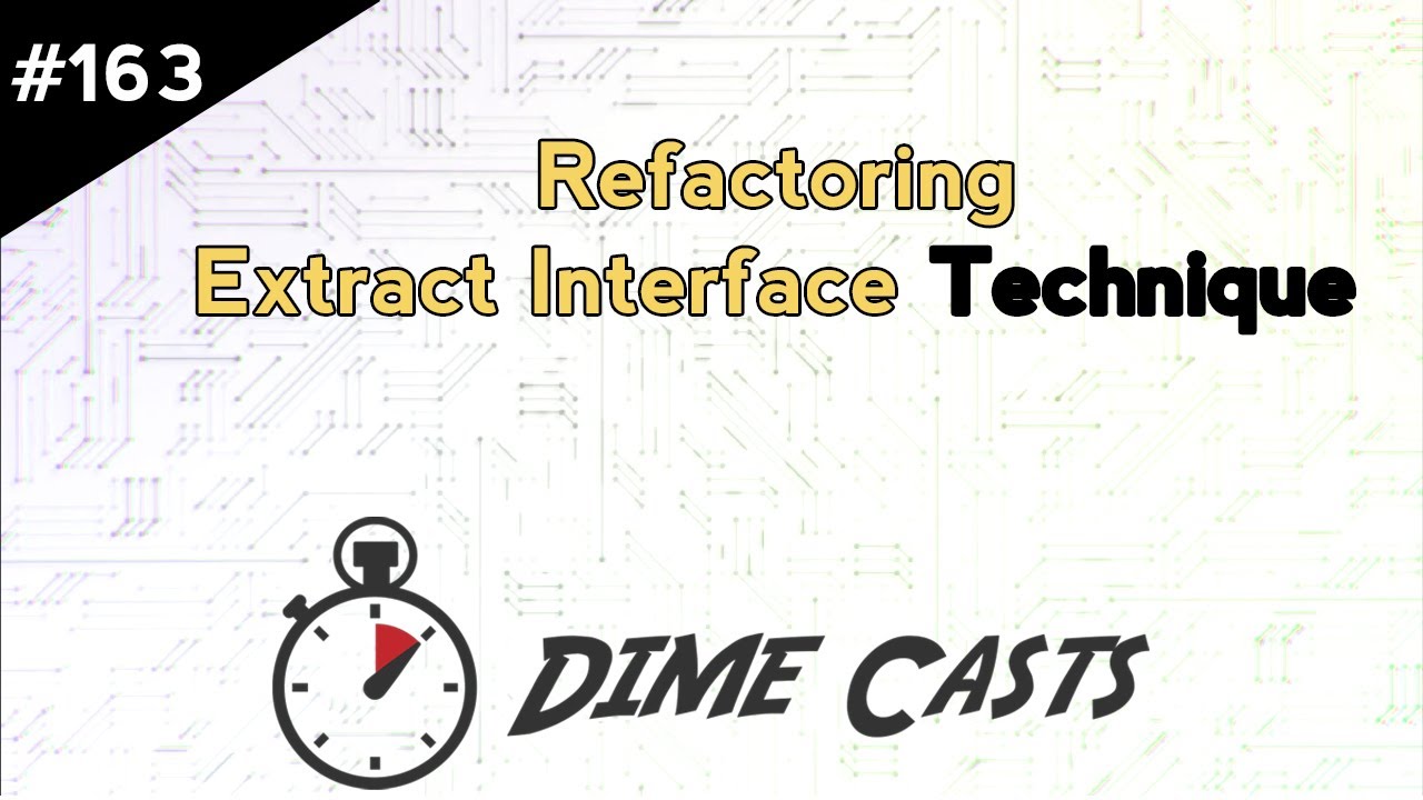 Refactoring: Extract Interface Technique