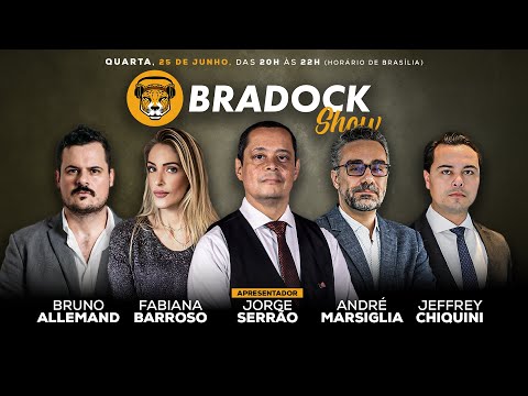 Bradock Show 25/06/25 - Serrão, Fabiana, Marsiglia, Bruno Allemand, Jeffrey Chiquini e João Lemos
