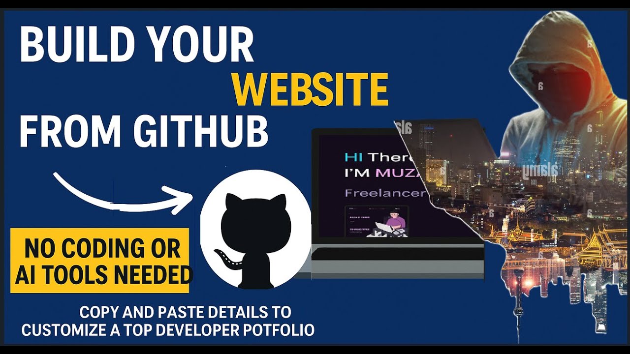 Build & Deploy a Portfolio website from GitHub in 15 Minutes | React + Node Template (No Coding!)