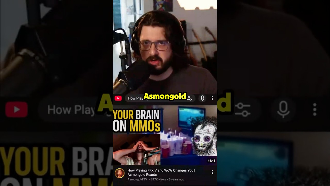 Asmongold watched my video, but