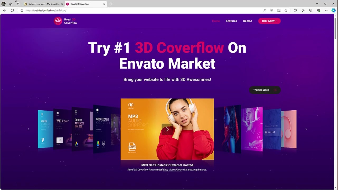 Royal 3D Coverflow WooCommerce Plugin