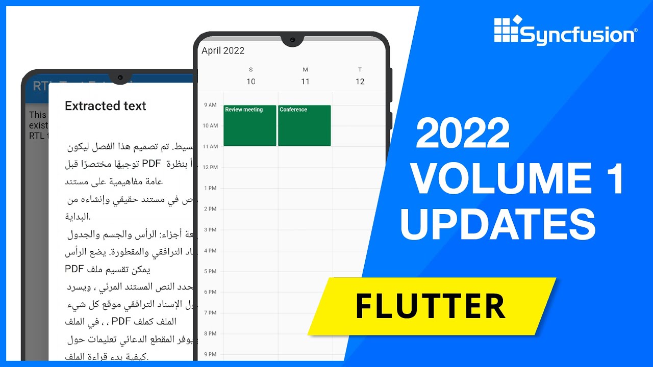 Syncfusion Flutter Updates—2022 Volume 1