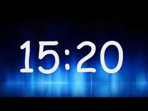 15:20 Minutes Timer / Countdown from 15min 20sec