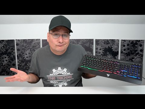 20$ Metal Keyboard Any Good? VicTsing RGB Gaming Keyboard Review