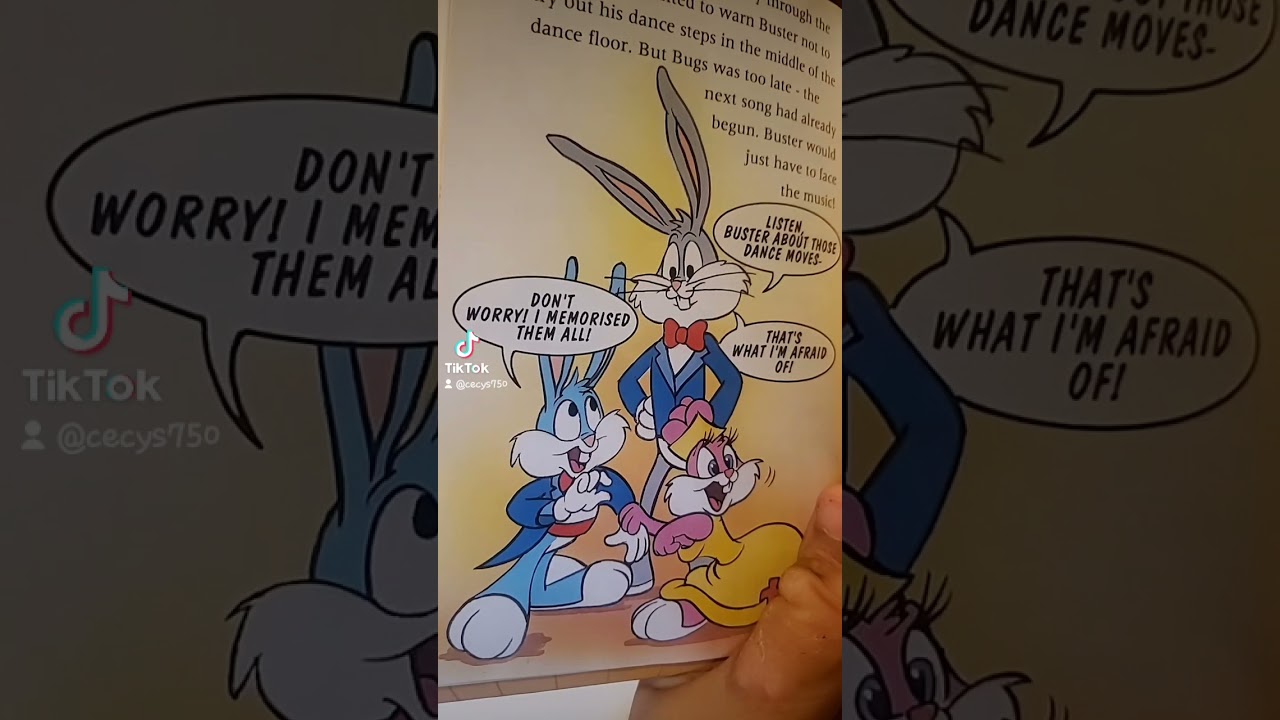 tiny toon adventures last night at the prom story book