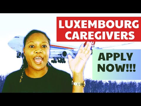 LUXEMBOURG CAREGIVING JOBS WITH SPONSORSHIP| APPLY NOW!!!!