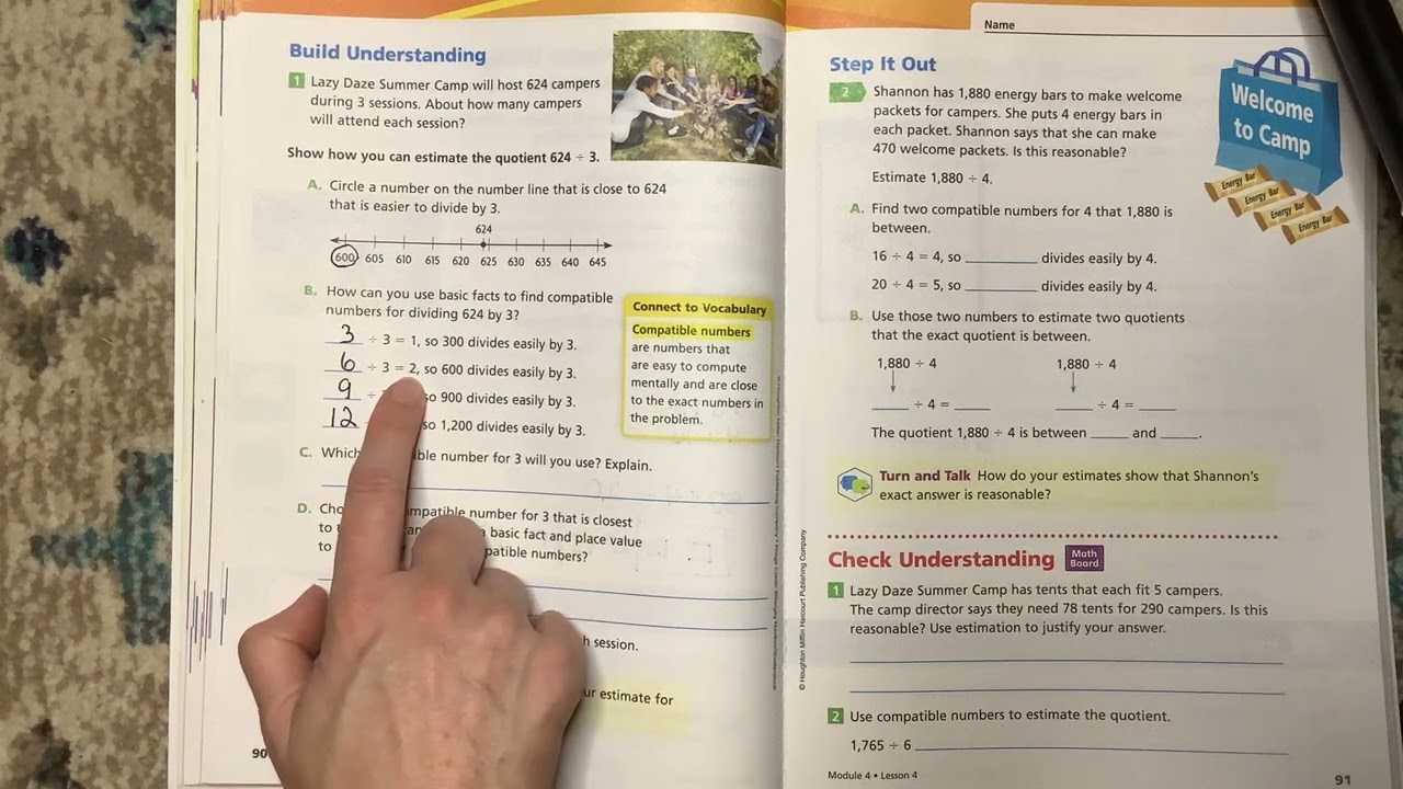 4th Grade, Into Math, Module 4,Lesson 4