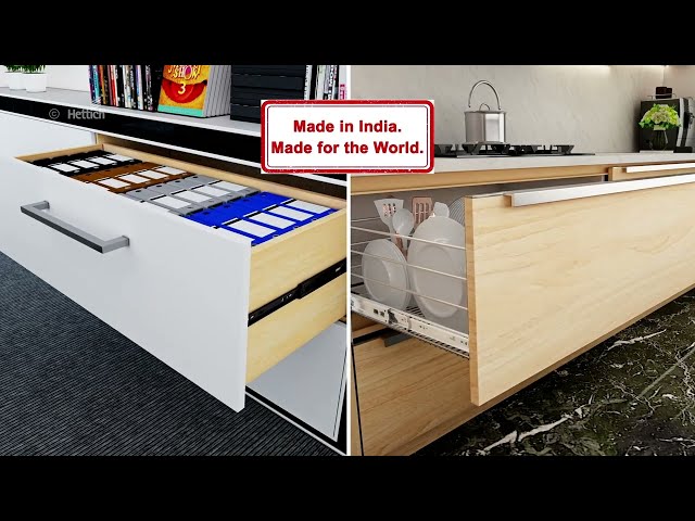 Modular Kitchen Basket - Sliders Board Cutlery Baskets Trader ...