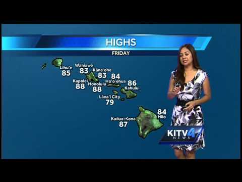 Weekend weather forecast