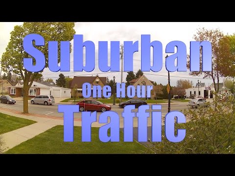 Suburban Traffic One Hour