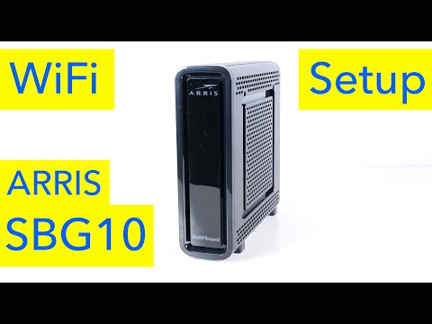 Arris Surfboard SBG10 Wifi Setup for Comcast | Xfinity | Cox | Spectrum | Cable Modem Router Combo
