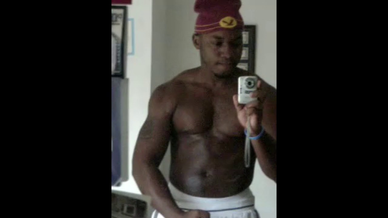 Black Ripped Muscular Dude Hot Body Selfie