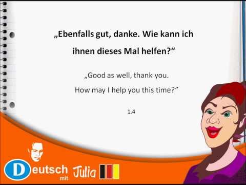 Die Anfrage – The Inquiry – Learn German Today
