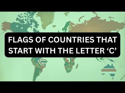 FLAG OF COUNTRIES THAT START WITH THE LETTER ‘C’