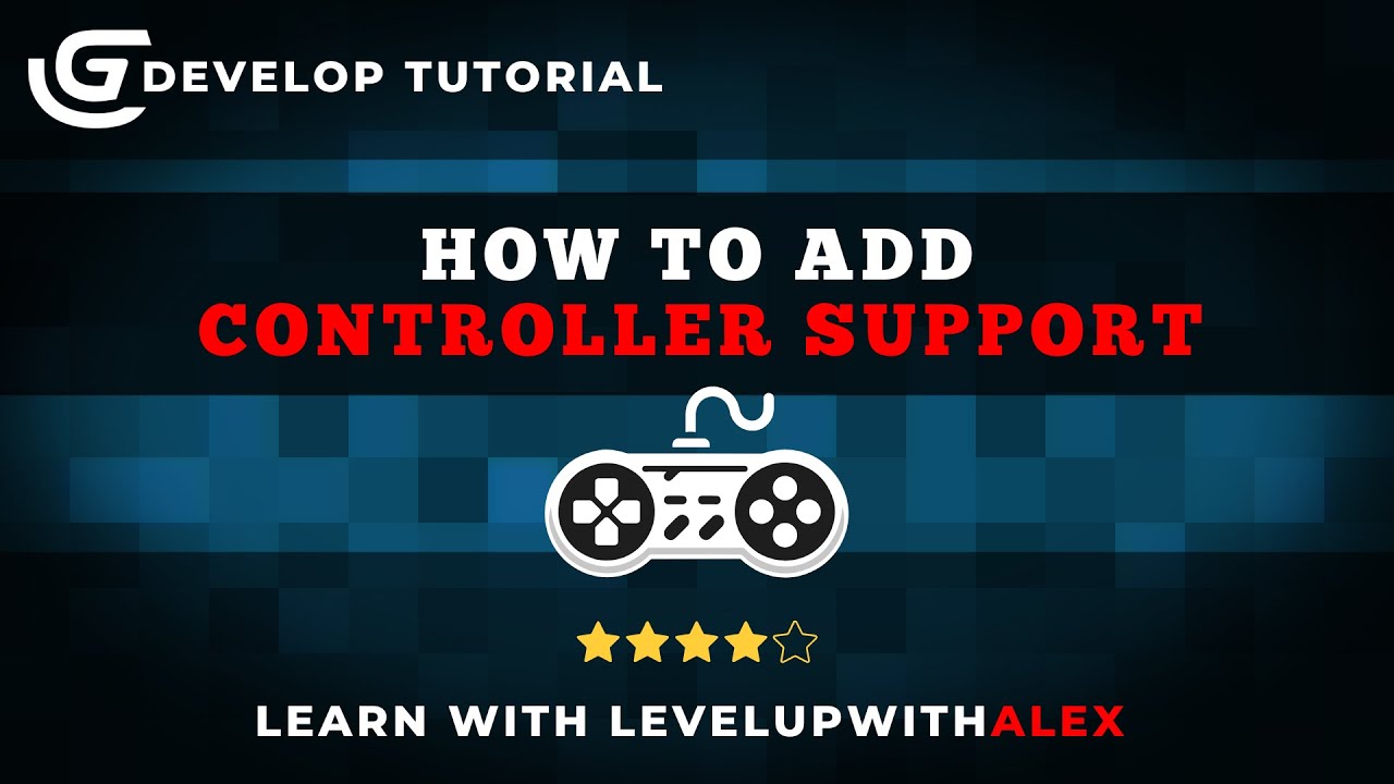 Gdevelop Controller Support in Under 5 Minutes!