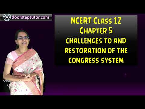 Challenges to and Restoration of the Congress System Video Lecture ...