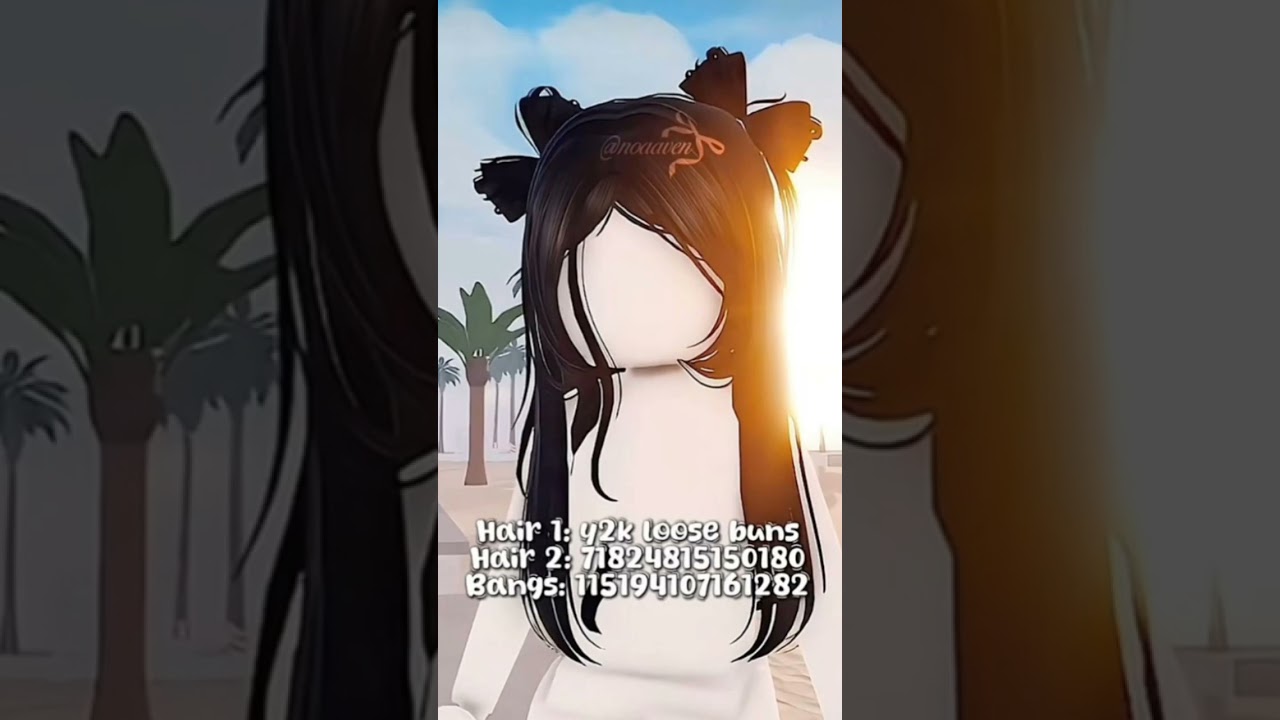 #music #roblox #berry avenue #hair combo 