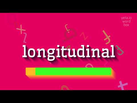 How to say "longitudinal"! (High Quality Voices)
