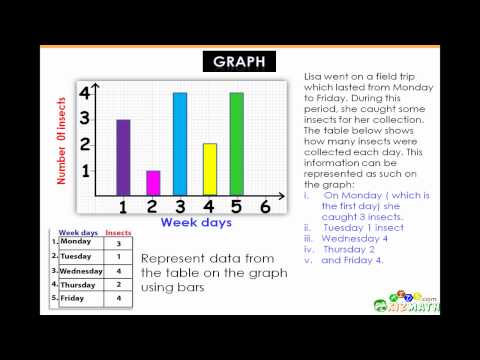 Plotting Graphs - 1st to 3rd Grade Math Lesson from KizMath.com