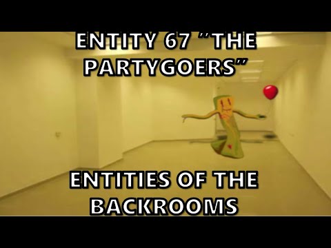 Entity 67 of The Backrooms "The Partygoers"