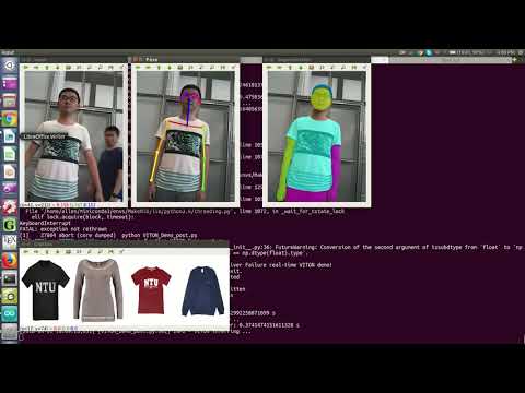2018 MakeNTU, Team Liver4Failure, Clothes Vender Machine with Virtual Try-on