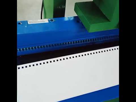Paper Punching Machine - Sheet Perforation Device Latest Price ...