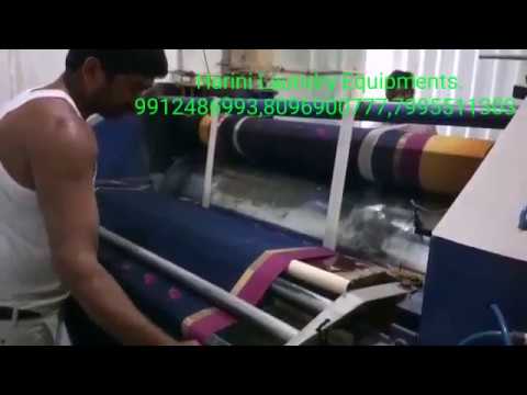Saree Rolling Machine - Semi Automatic Saree Roll Pressing Machine ...