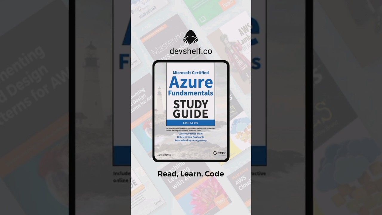 Studying for the Azure certified exam? #books #azure #cloudcomputing - #devshelf