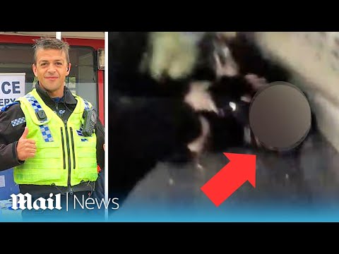 The arrest that got hero cop sacked for 'lack of respect' after he tackled knife-wielding teenager