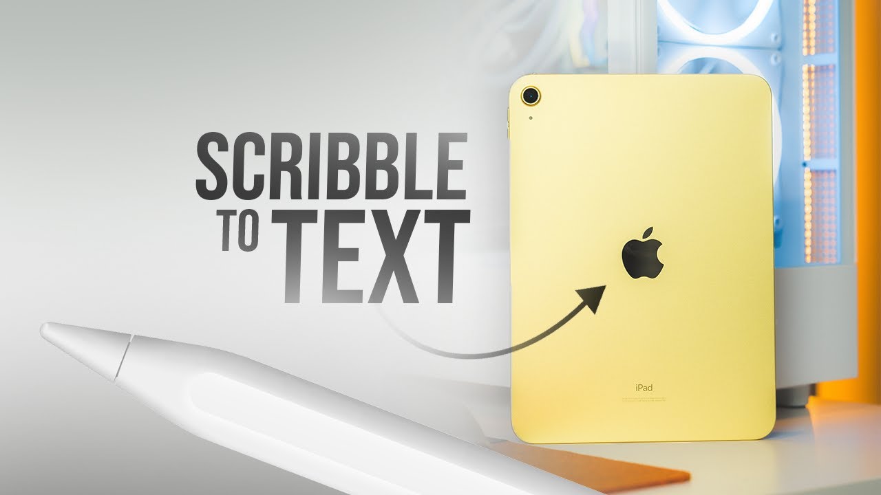 How to Scribble to Text on iPad (tutorial)