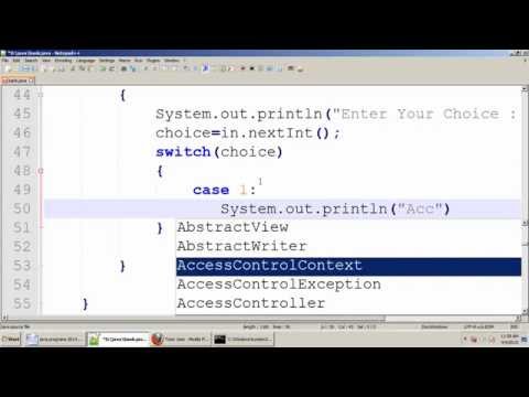 Learn BCA Program Creating Bank Account Using Switch Case In Java Tamil - Mind Luster