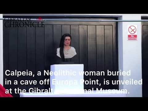 Calpeia, the face of a Gibraltarian woman of 7,500 years ago