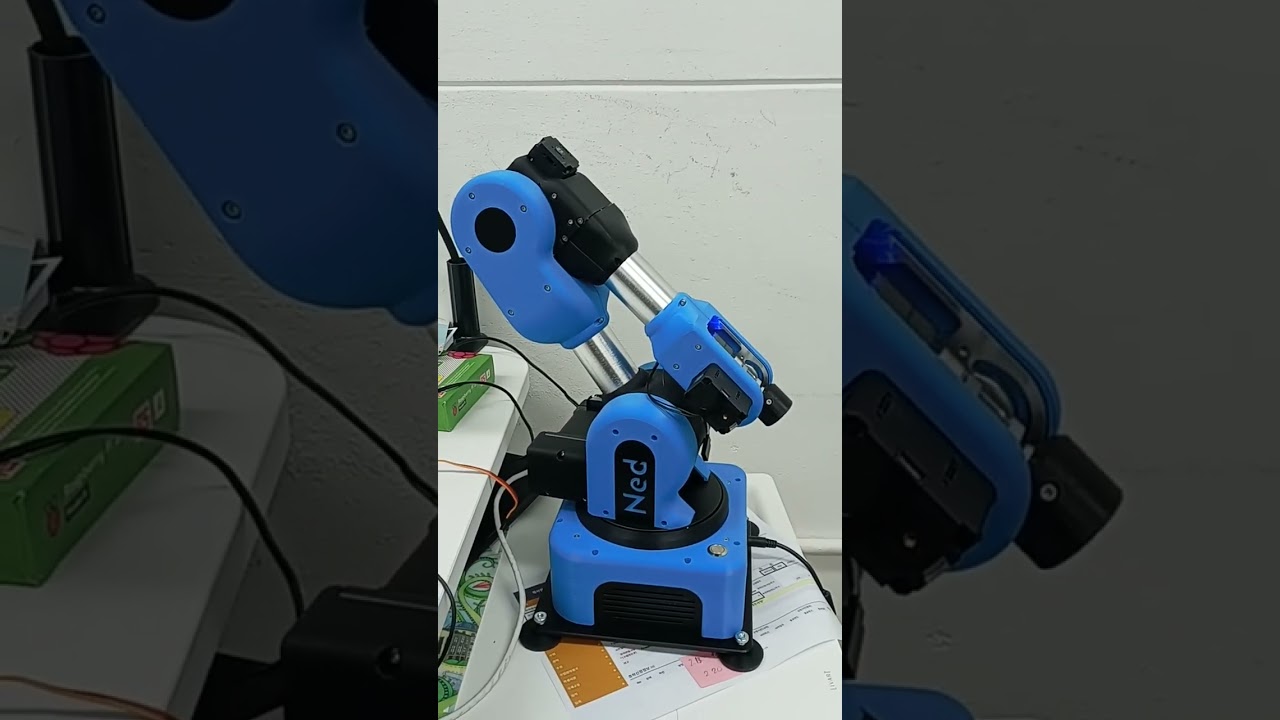 Testing Ned Robot (Niryo One)
