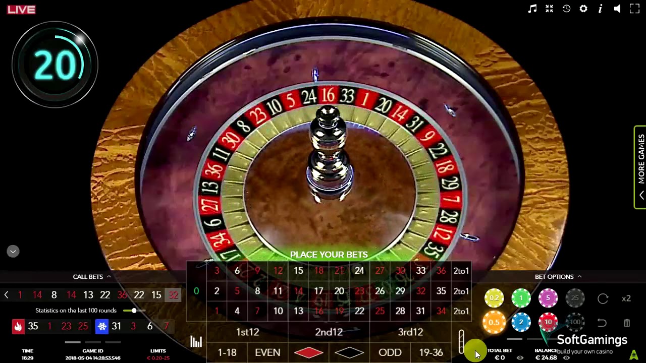 AuthenticGaming - Auto Roulette 30 Seconds - Gameplay Demo