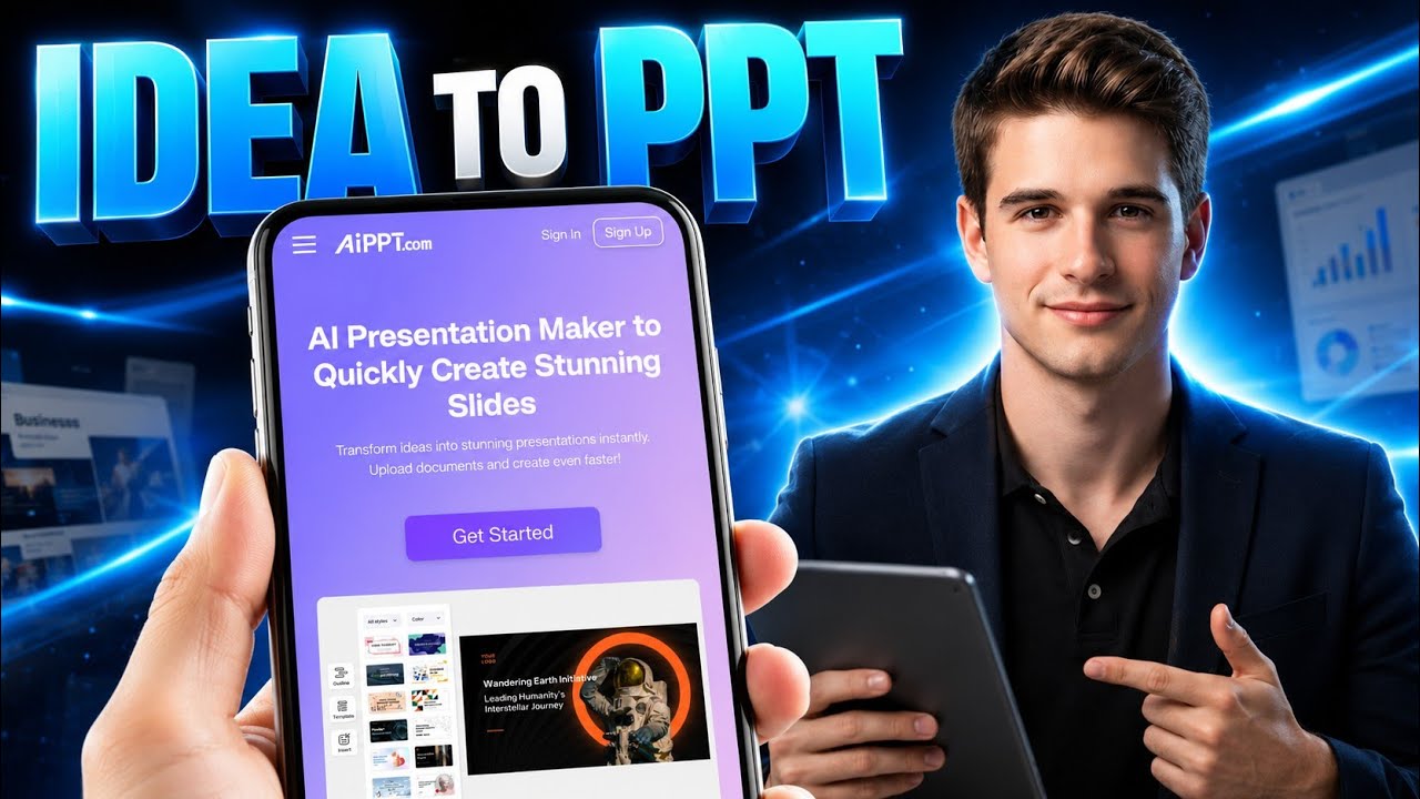 Create Professional PPTs with AI in Minutes 🤯 | Full AiPPT Tutorial