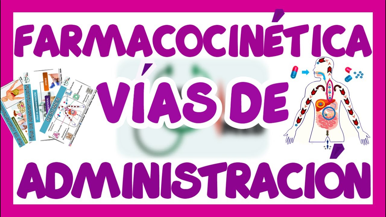 Pharmacokinetics and Routes of Administration | GuiaMed