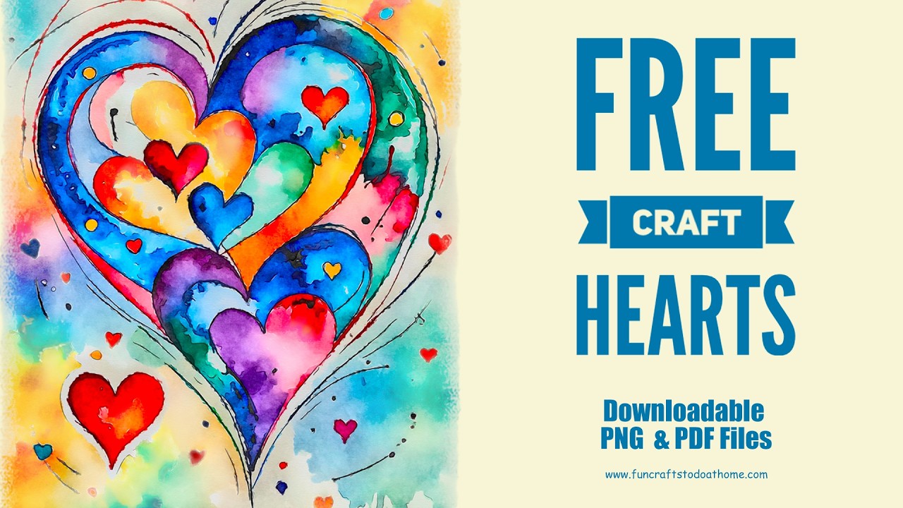 Free Printable Heart PNGs 💖 Perfect for Crafts, Journals & DIY, Valentine's - How To Use PNGs
