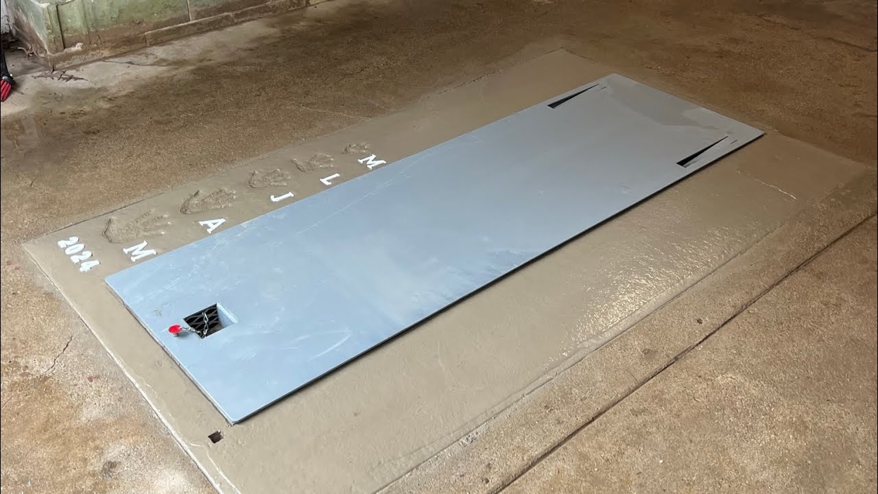 Flat Safe Tornado Shelter Install & Walk Through