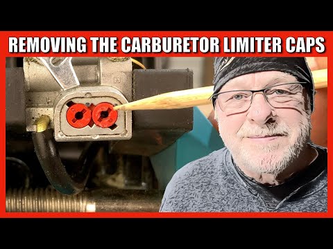 Removing The Carburetor Limiter Caps From My Echo CS355 Chainsaw