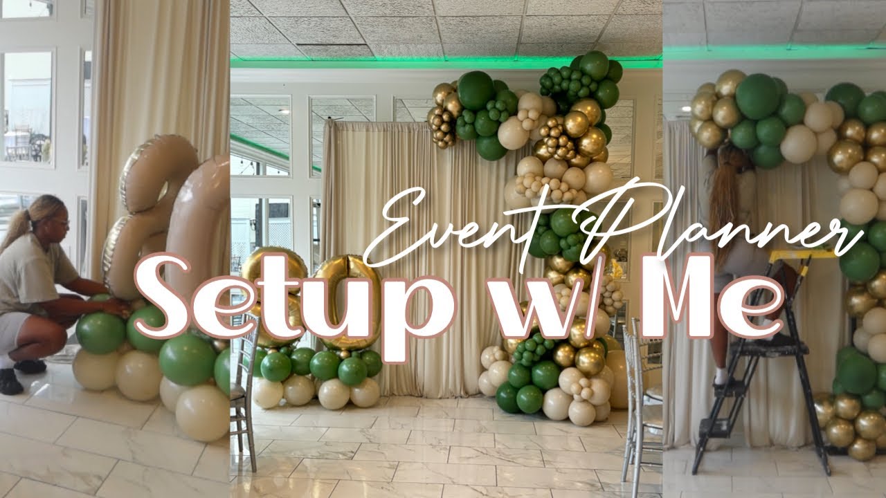 Setup w/ Me | 80th Birthday Celebration | Milestone Birthday | DIYWITHKI