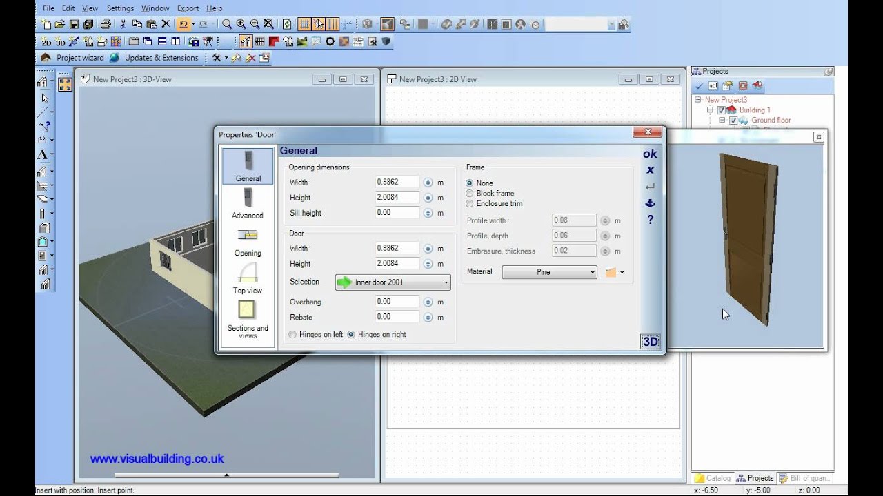 Visual Building Tutorial: Introduction to a simple project