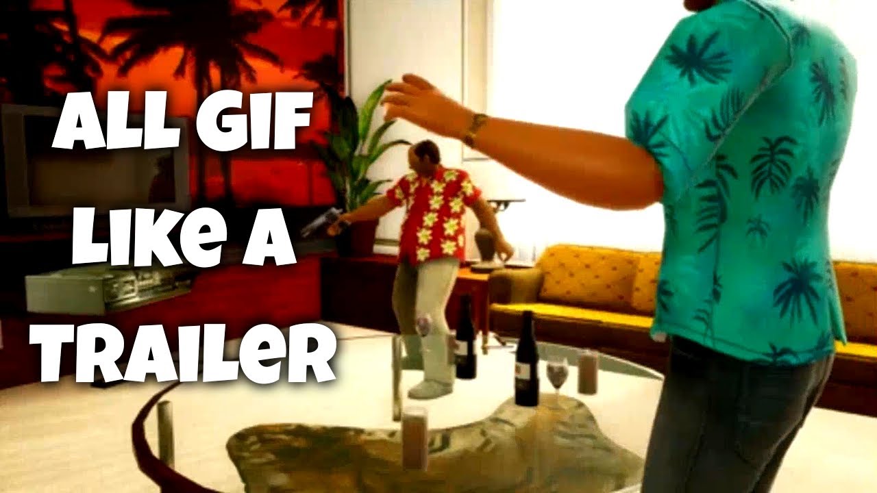 GTA The Trilogy - The Definitive Edition Officially Released All GIF Like A Trailer