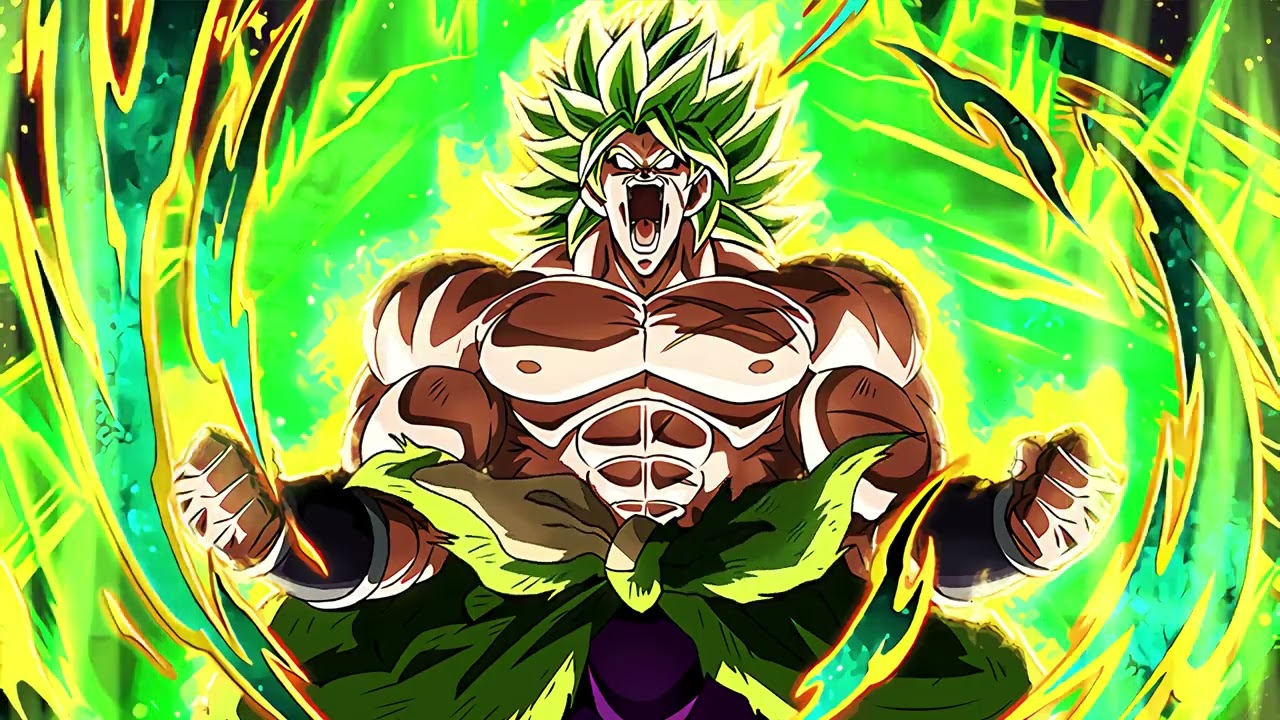 lively wallpapers broly transformation 4k