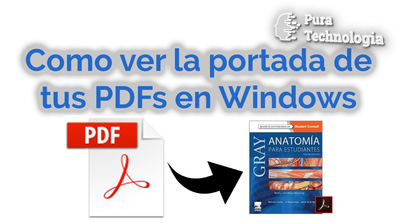 Ver la portada de tus PDF en Windows gratis y sin programas adicionales