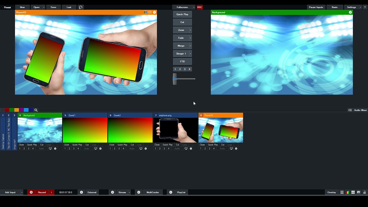 Creating a vMix Virtual Set from a multiview version 2