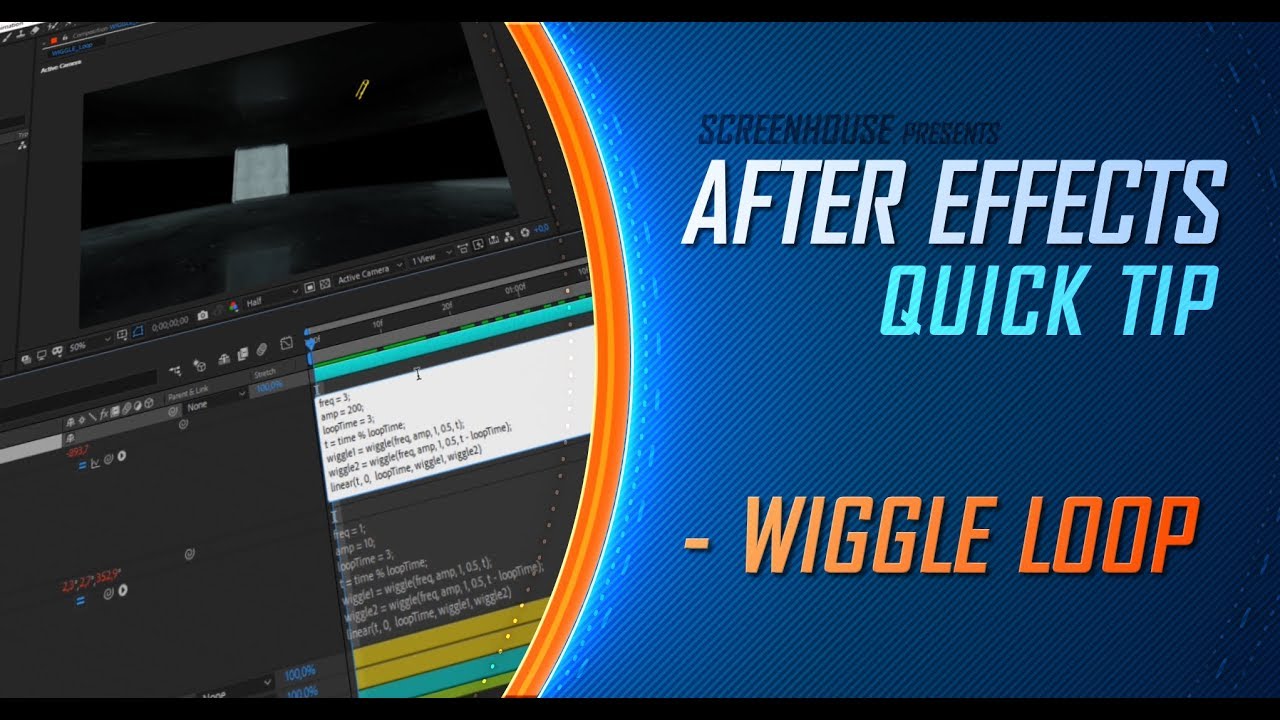 AFTER EFFECTS Quick Tip - Wiggle Loop